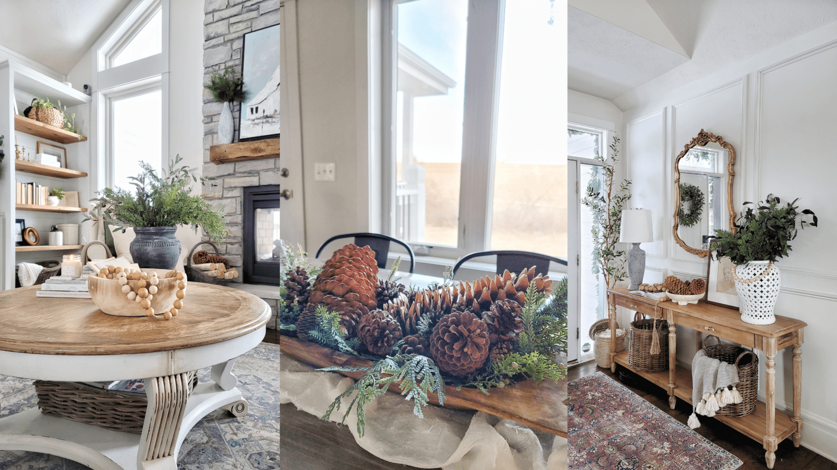 Rustic Winter Decor - Truemans Treasures